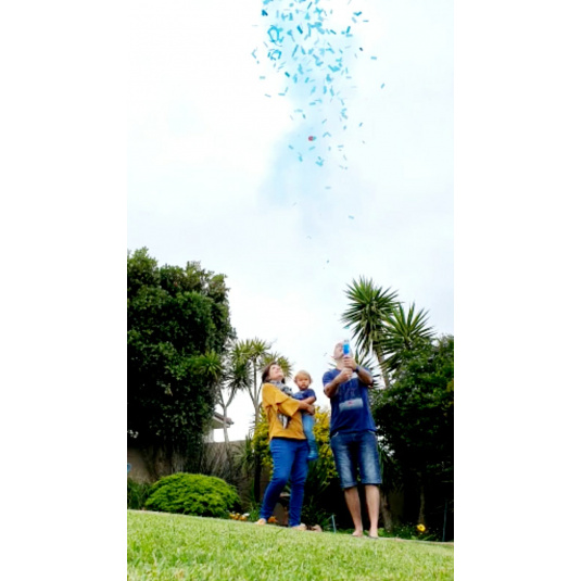 Blue Confetti Cannon - Smoke Grenade Store