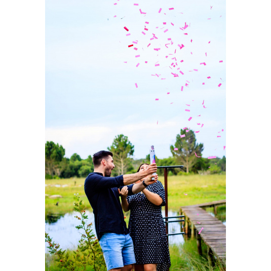 Pink Confetti Cannon - Smoke Grenade Store
